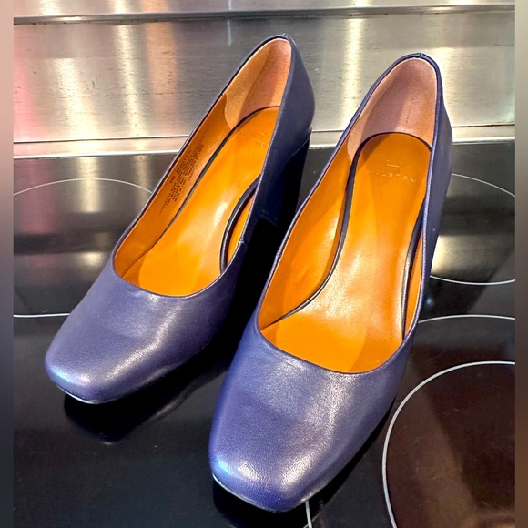 H by Halston | Shoes | H Halston Whitney Leather Pumps Comfy ...